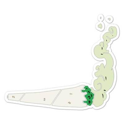 Joint Marijuana, Vinyl Decal Sticker, Indoor Outdoor, 3 Sizes, #8153 | eBay