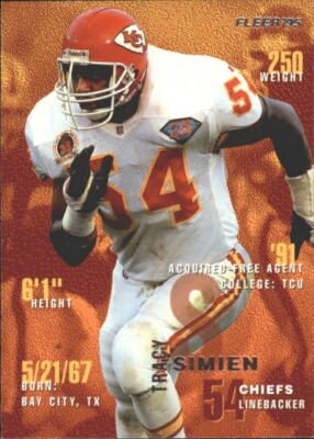 1995 Fleer #184 Tracy Simien - NM | eBay