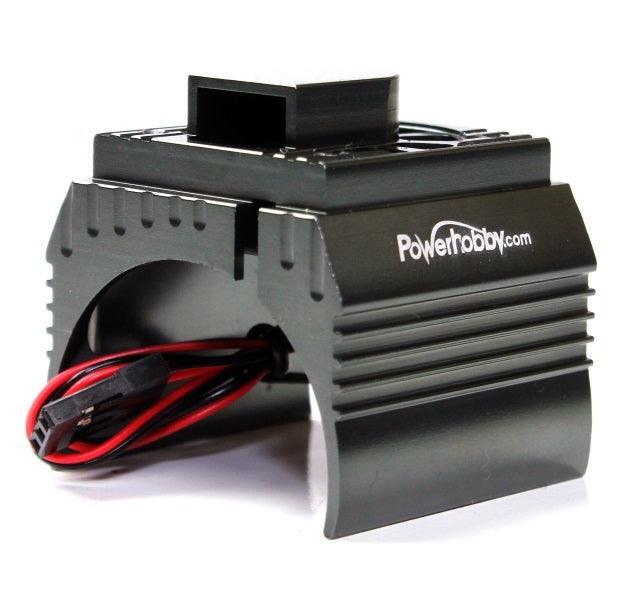 NEW HPI E-Savage Cooling Fan Aluminum Motor 1/10 Gun | eBay