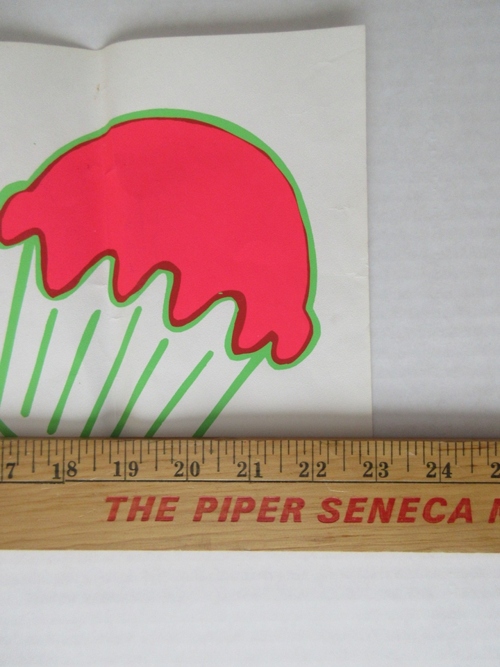 GOOMBAH JOE'S ITALIAN ICES ICE CREAM SIGN VINTAGE advertising 1960's | eBay