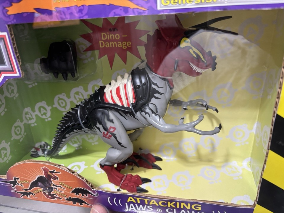 Ultimasaurus Prototype Jurassic Park Chaos Effect Kenner Authentic Read ...