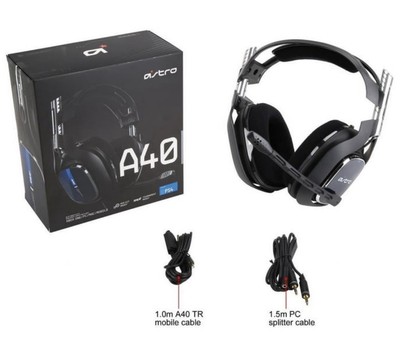 ASTRO A40 GAMING HEADSET (OPEN BOX) PLAYSTATION 4 & PLAYSTATION 5/ PC ...