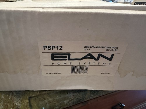 Elan Home Systems PSP12 Speaker Precision Panel (Unused see description ...