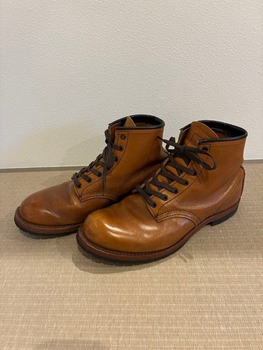 Red Wing Beckman 9013 Chestnut Mens Work Boots US Size 8D Made in the ...