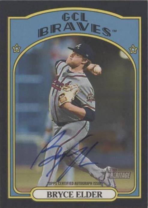 2021 Topps Heritage Minor League Edition - Real One Autographs Bryce ...