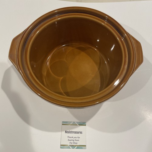 Rival Crock Pot Brown Ceramic Dush Crock Replacement Part Fits Model ...