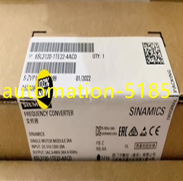 1PCS Siemens Motor module 6SL3120-1TE22-4AC0 New fedex or DHL | eBay