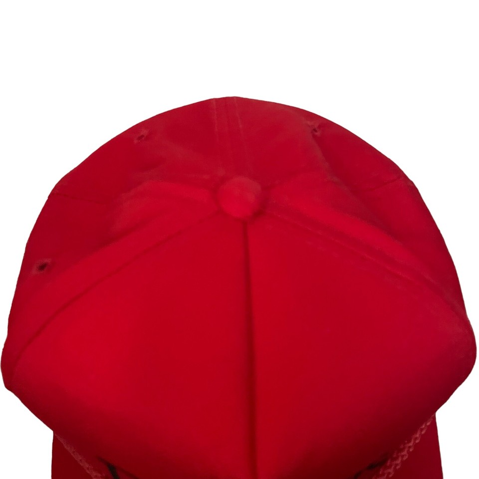 Vintage Dunlaps Department Store Snapback Hat Cap Red Black YoungAn | eBay