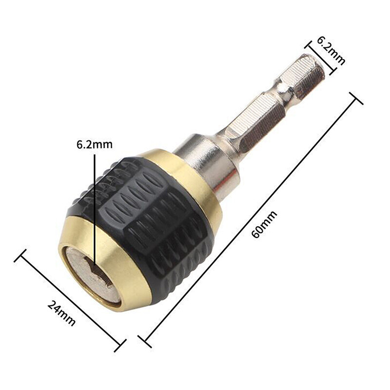 60mm Hex Handle Quick Coupling 6.35mm Change Joint Self-locking ...