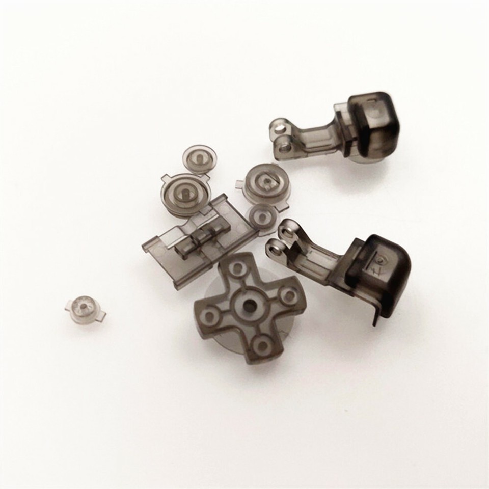 Clear Black A Buttons L R Buttons D-pad For Nintendo Game Boy Advance ...