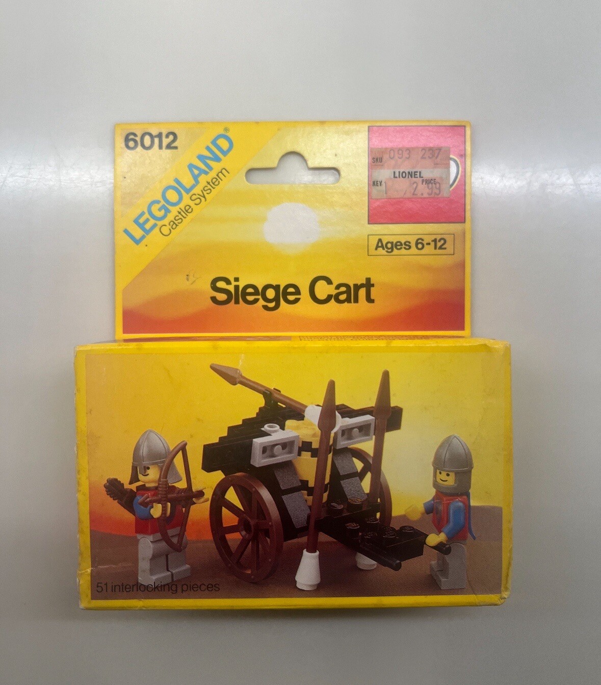 LEGO 1986 Castle: Siege Cart (6012) - New In Sealed Box Legoland ...
