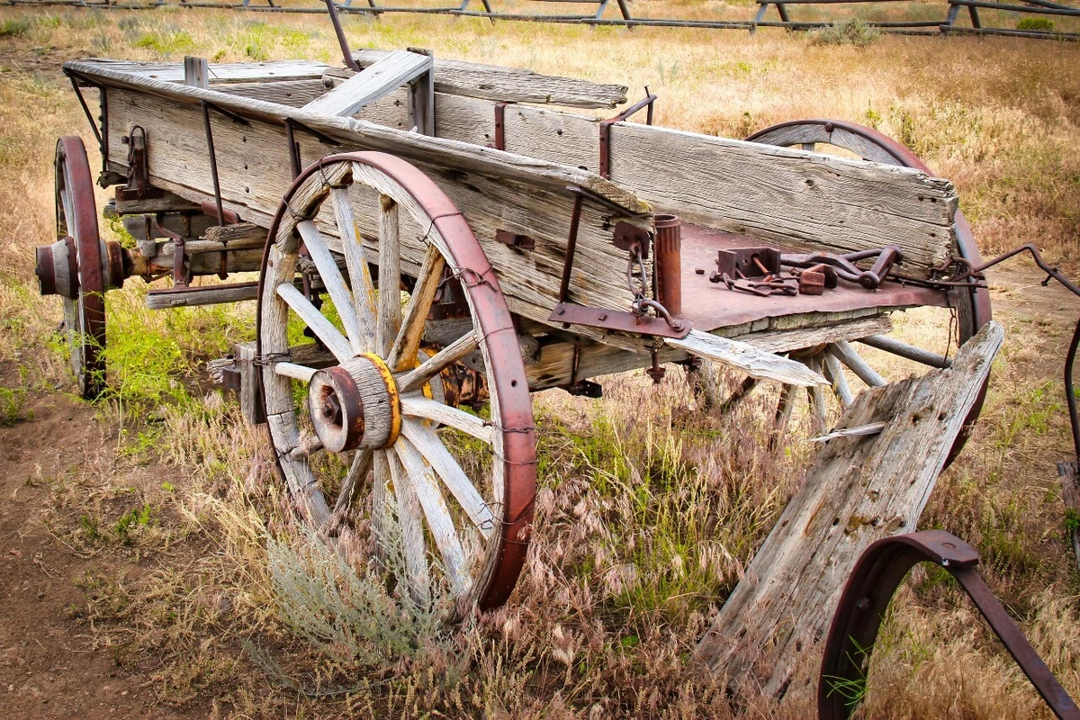Old Broken Wagon