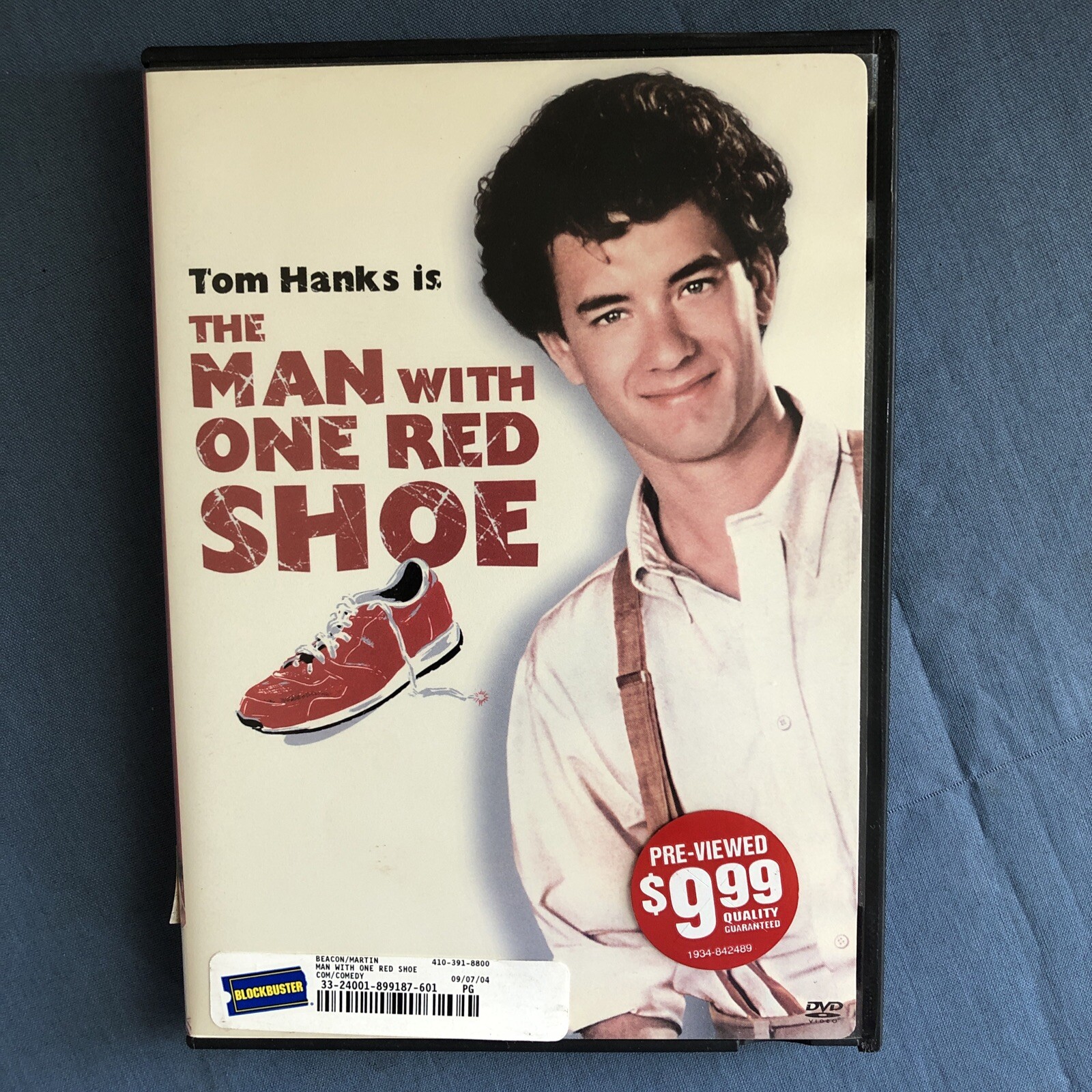 The Man with One Red Shoe in Blockbuster Case Tom Hanks Out of Print ...
