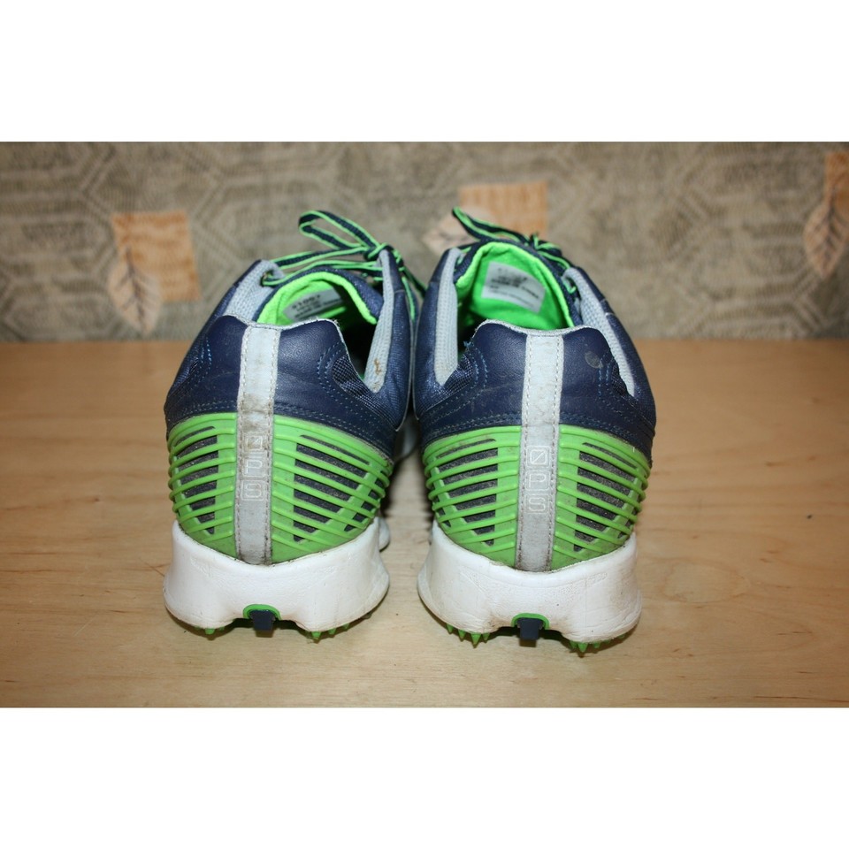 Footjoy Hyperflex Blue/Green Golf Shoes 10.5 W | eBay