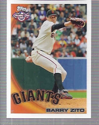 2010 Topps Opening Day #103 Barry Zito | eBay