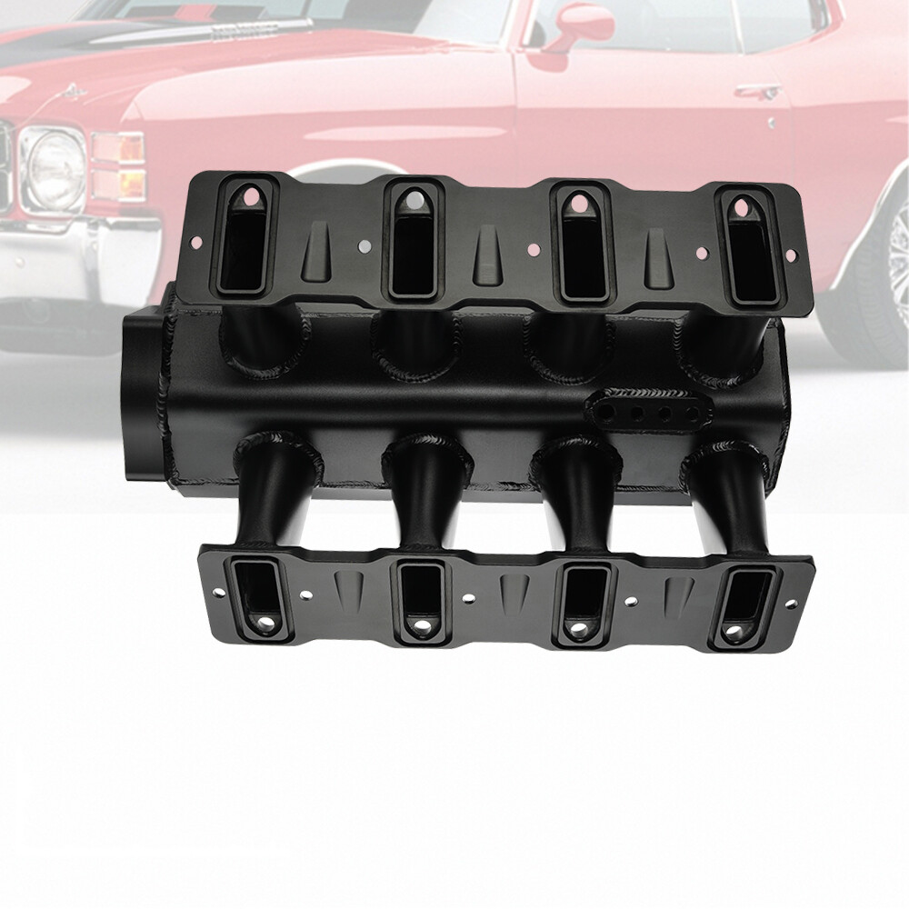 92mm LS1 LS2 LS6 Intake Manifold Cathedral Port w/ Fuel Rail Kit Black ...