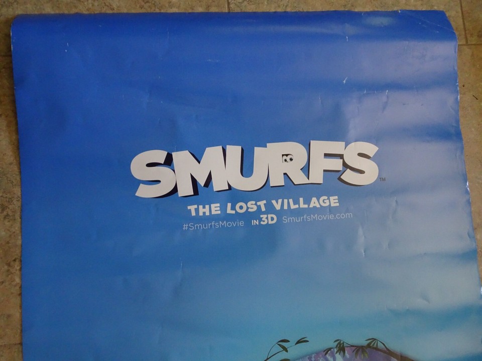 SMURFS: THE LOST VILLAGE - MOVIE POSTER - ADVANCE | eBay