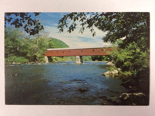 Housatonic River Covered Bridge West Cornwall Connecticut Chrome ...