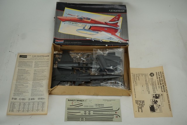 F20 Tigershark 1/48 Scale Model Kit by Monogram 5445 for sale online | eBay