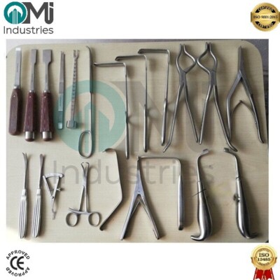 Maxillofacial Surgery Set Premium Quality Plastic Surgery Instruments ...