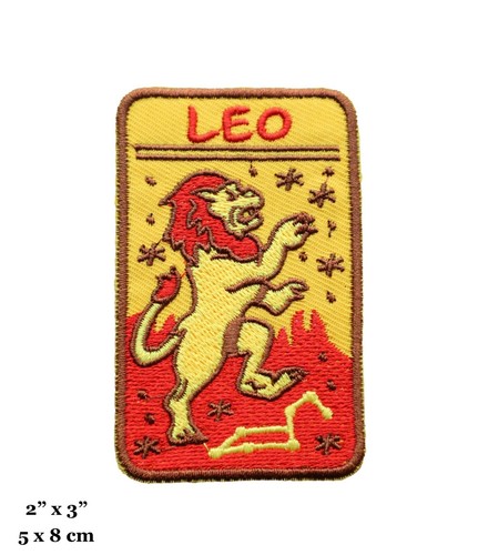 Leo Zodiac Sign Astrology Constellations Embroidered Iron On Patch | eBay
