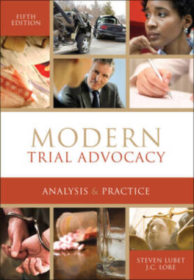 NITA Modern Trial Advocacy - Paperback By Steven Lubet - GOOD ...