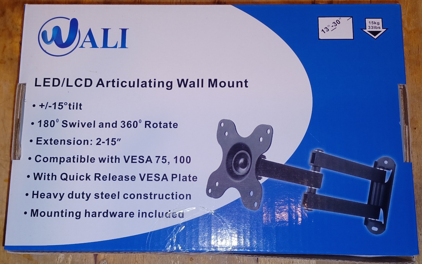 WALI LED / LCD Articulating Wall Mount Model 1330LM | eBay