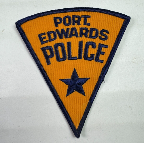 Port Edwards Police Wisconsin WI Patch W1 | eBay