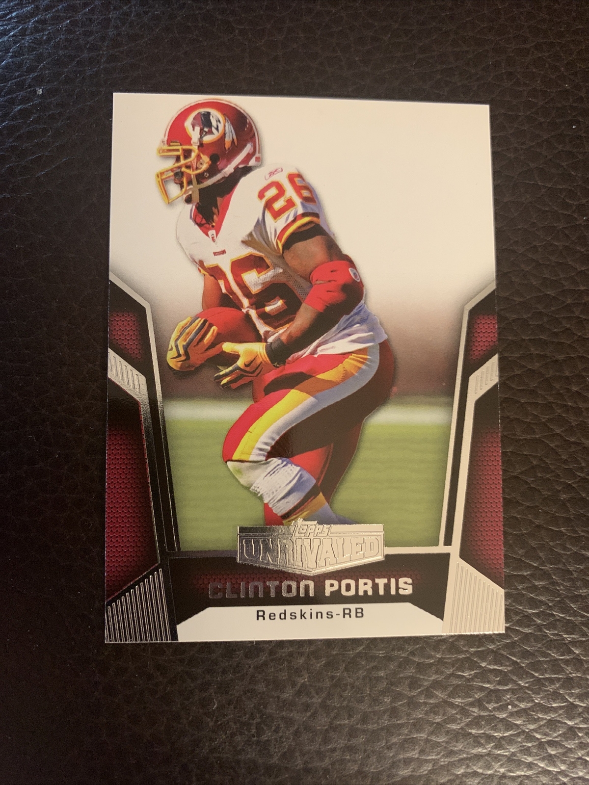 2010 Topps Unrivaled Clinton Portis #44 Washington Redskins Football ...