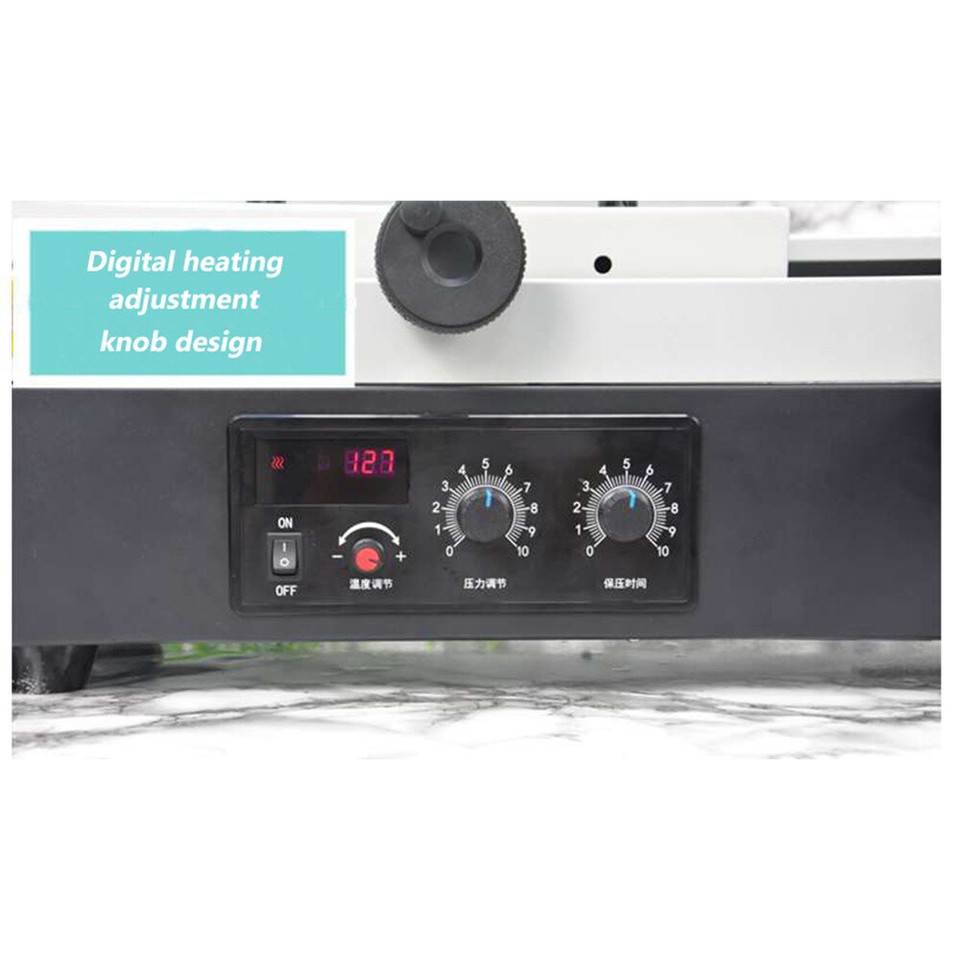 Digital 320mm Desktop Perfect Binding Machine Book Binder Semi ...