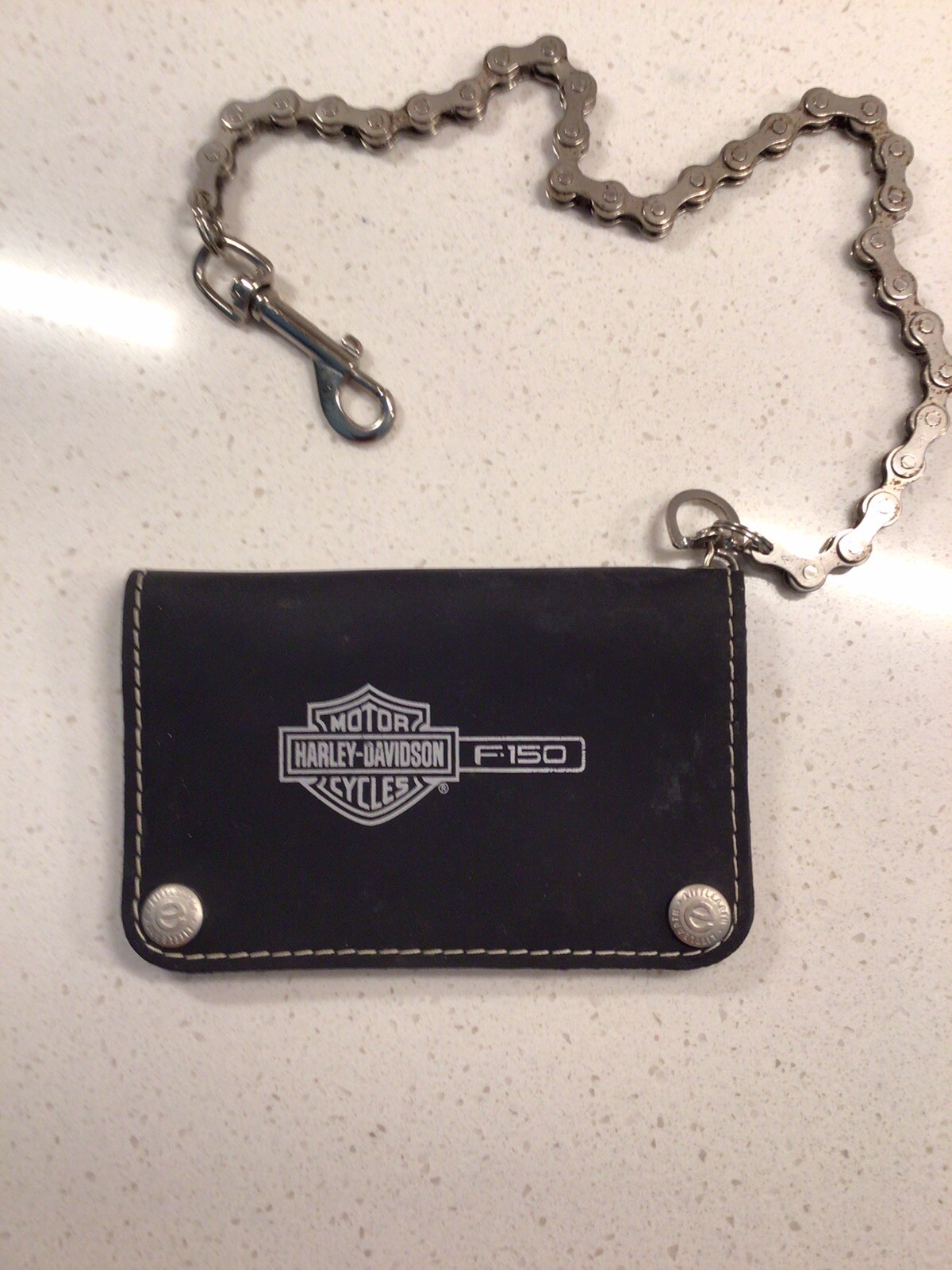 Harley Davidson Motorycle Chain Wallet By Little Eart… - Gem