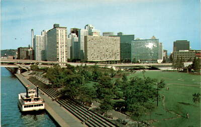 Pittsburgh, PA, Manchester Bridge, Gateway Center, Gateway Clipper, All ...