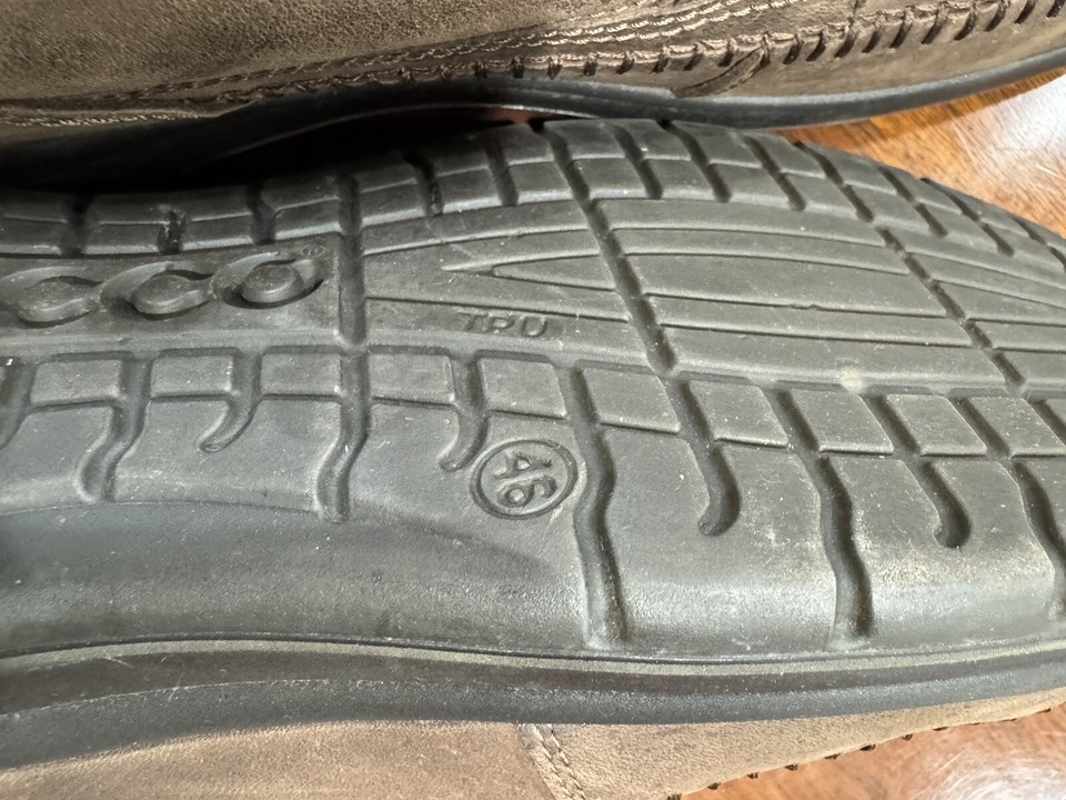 MENS ECCO SHOES 46 SLIGHTLY USED | eBay