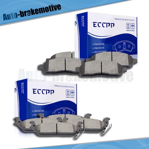 8PCS FRONT & REAR PREMIUM QUALITY BRAKE PADS FOR 2004-2008 F150 D1083 ...