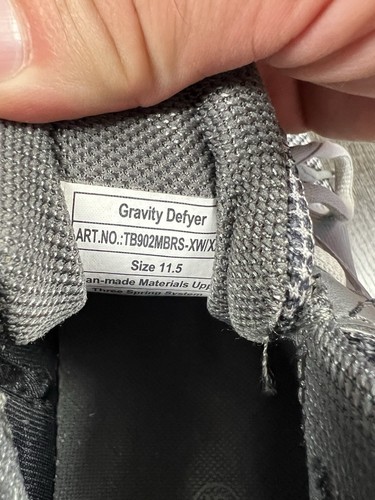 GDEFY Shoes Gravity Defyer Silver Orthopedic Walking Gray/White Mens ...