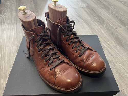 Allen Edmonds Alpine 2866 Weather Proof Boots Brown Leather Men's Size ...