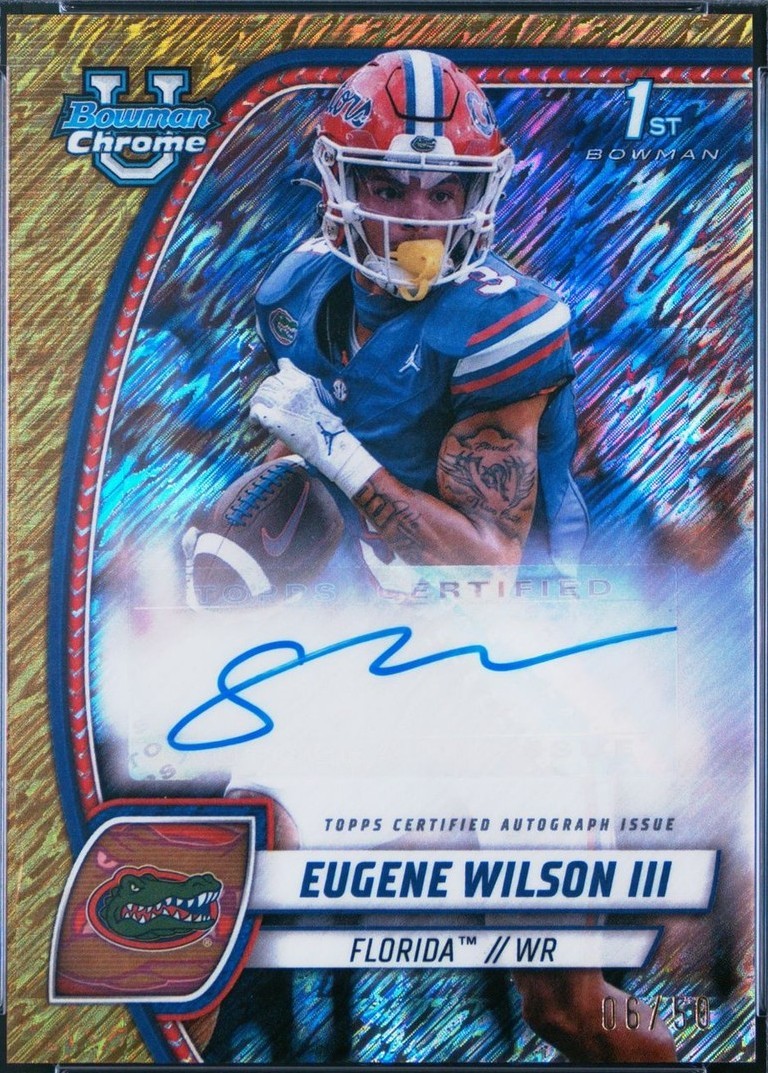 2024 Bowman University Chrome - Chrome Prospect Autographs Eugene ...