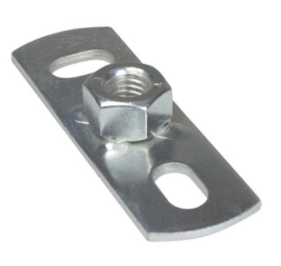 8x Walraven STAINLESS STEEL WALL PLATE M10 80mm Resistance Welded ...