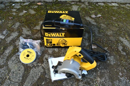 DEWALT Diamantsäge Nass- Trocken Schnitt Fliesensäge DWC410 110mm ...