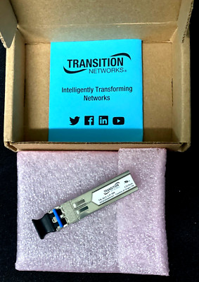 Transition Networks 1000 Base LX LC SFP Module TN-GLC-LH-SM ️️ ️️ NEW ...