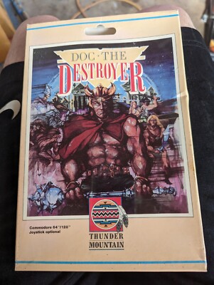 Doc The Destroyer Commodore 64/128 Thunder Mountain Big Box Game brand ...