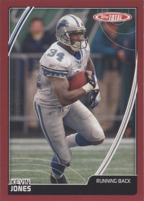 2007 Topps Total - Kevin Jones #209 Red for sale online | eBay
