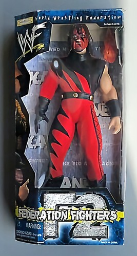 wwe wwf ljn classic superstars kane 12" federation fighters wrestling ...