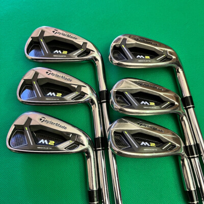 TaylorMade M2 Iron Set 6pcs 5-Pw Flex S Stiff REAX 88 RH | eBay