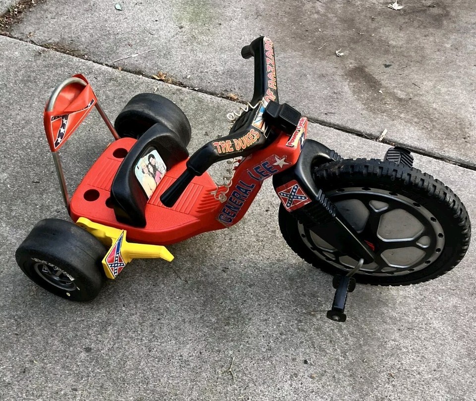 1982 Dukes Of Hazzard Power Cycle Big Wheel Vtg Holy Grail Coleco W ...