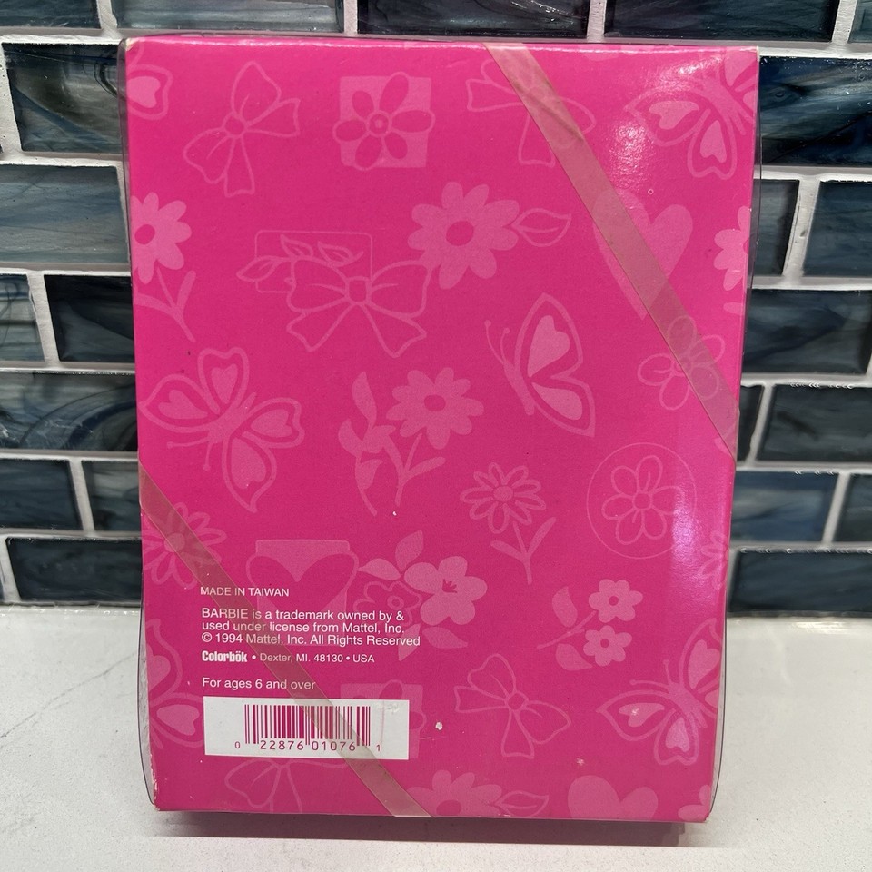💖Vintage Barbie Diary Journal Mattel With Lock And Key NEW IN PACKAGE ...