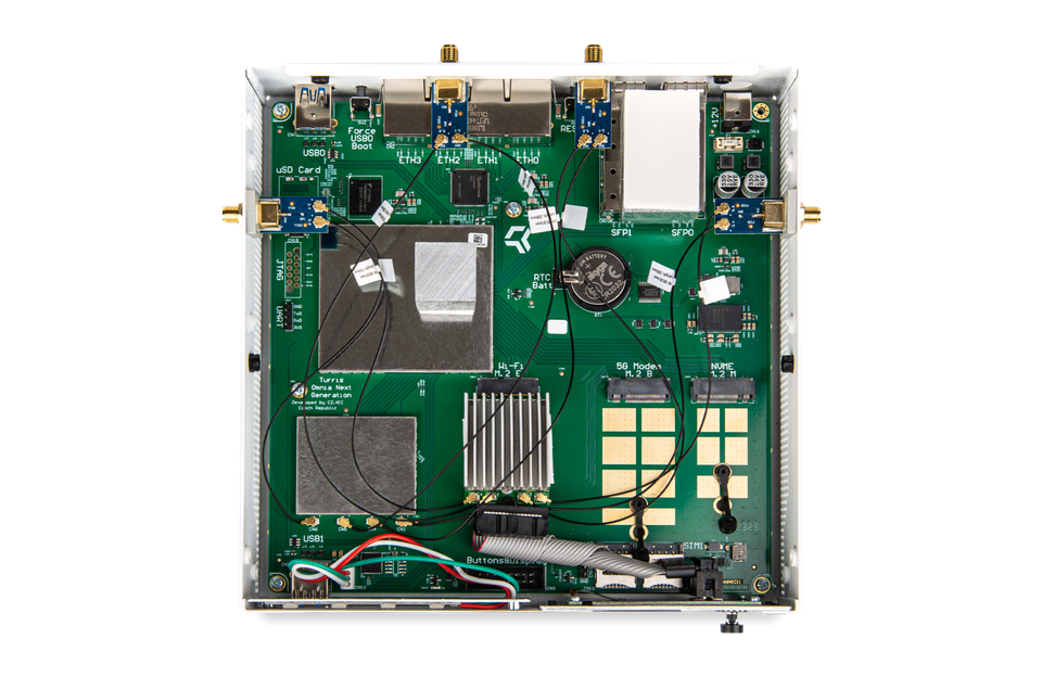 Turris Omnia NG - Wi-Fi 7 - 2x 10Gbps 4x 2.5 Gbps - OpenWRT | eBay