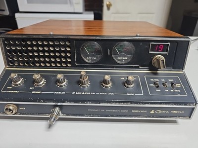 COBRA 40 CHANNEL CB RADIO 139 XLR AM SSB | eBay