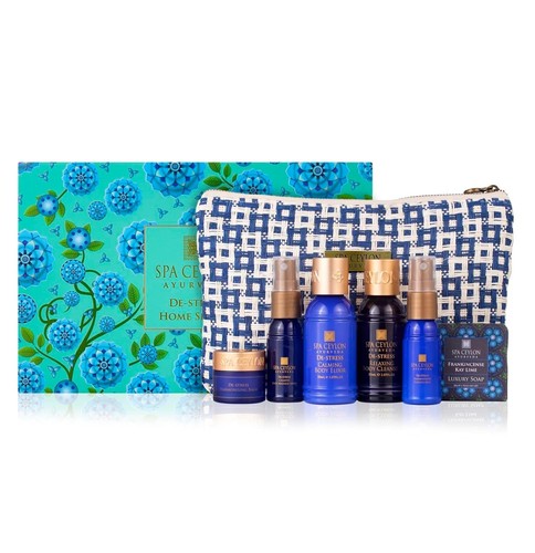 SPA CEYLON De-stress Home Spa Set, Ayurvedic Gift Kit, Natural ...