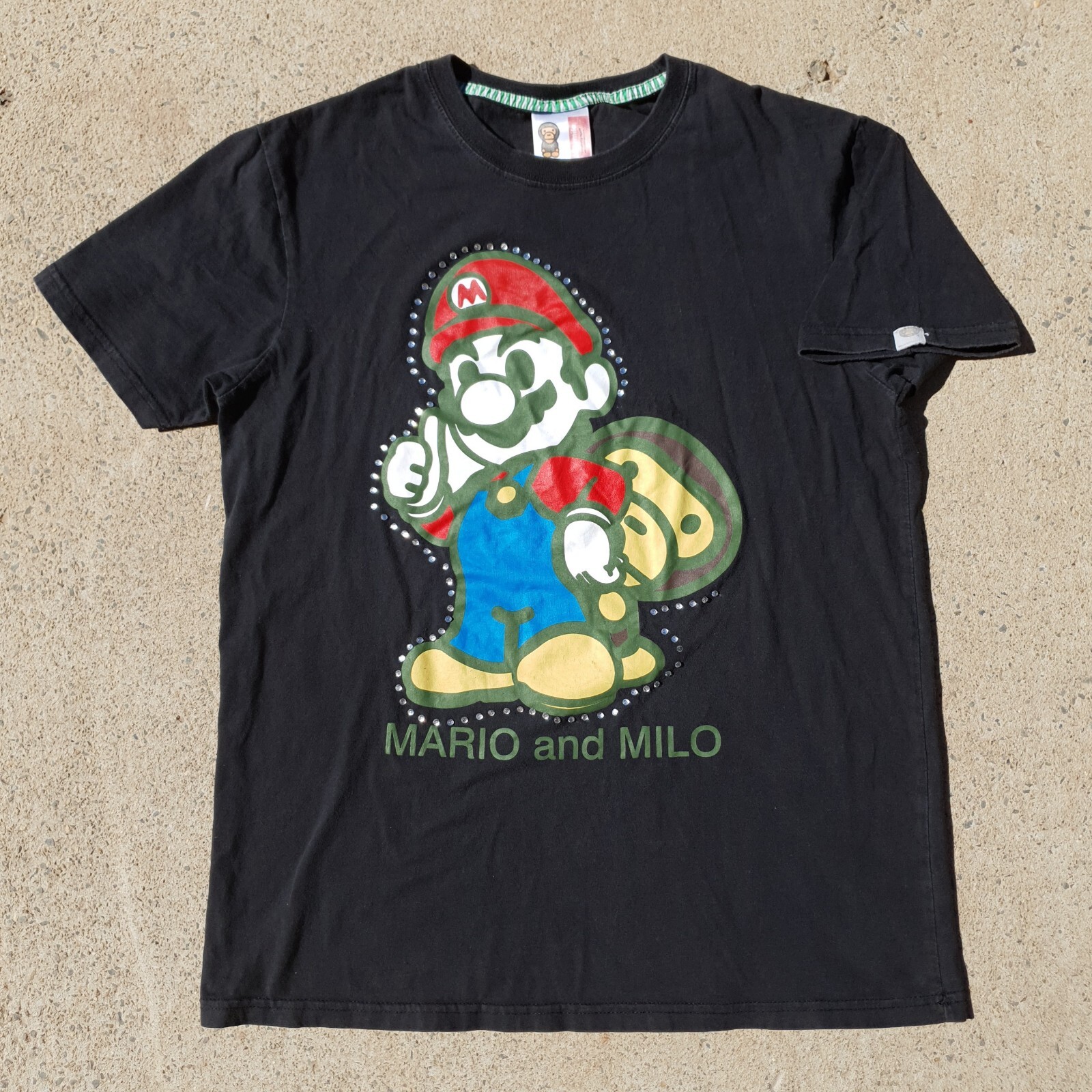 Bape Baby Milo A Bathing Ape x Super Mario Bros Tee S… - Gem